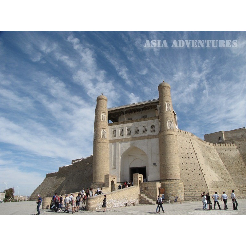 The Ark fortress. Bukhara. Uzbekistan. Tours in Bukhara. Tours in ...